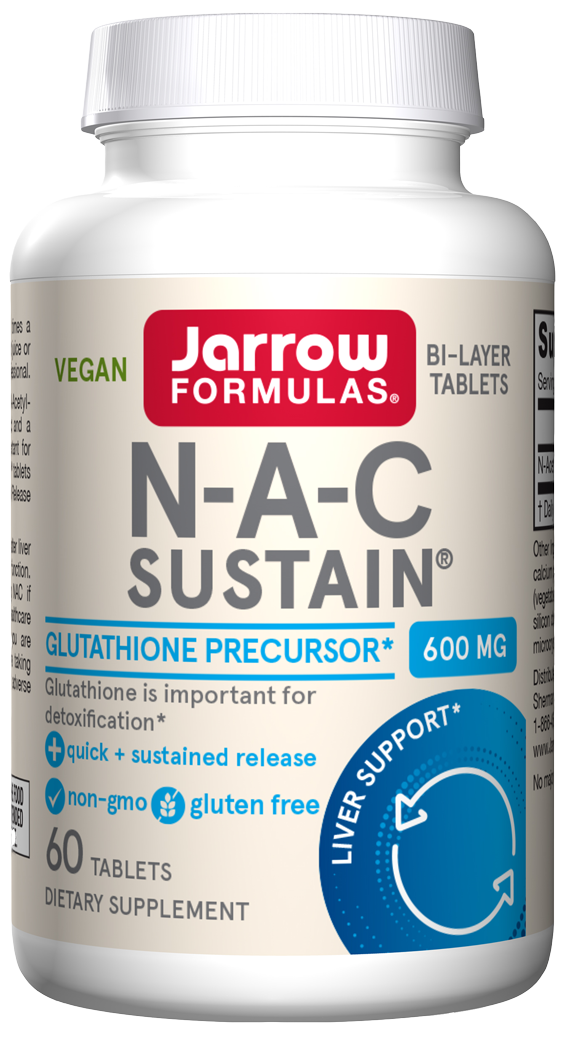 NAC Sustain 600 mg 60 Tablets – The Awesome Life Co. Inc