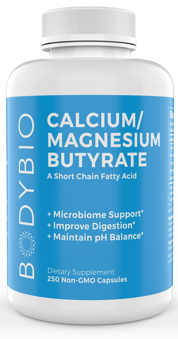 Calcium / Magnesium Butyrate 250 Capsules – The Awesome Life Co. Inc