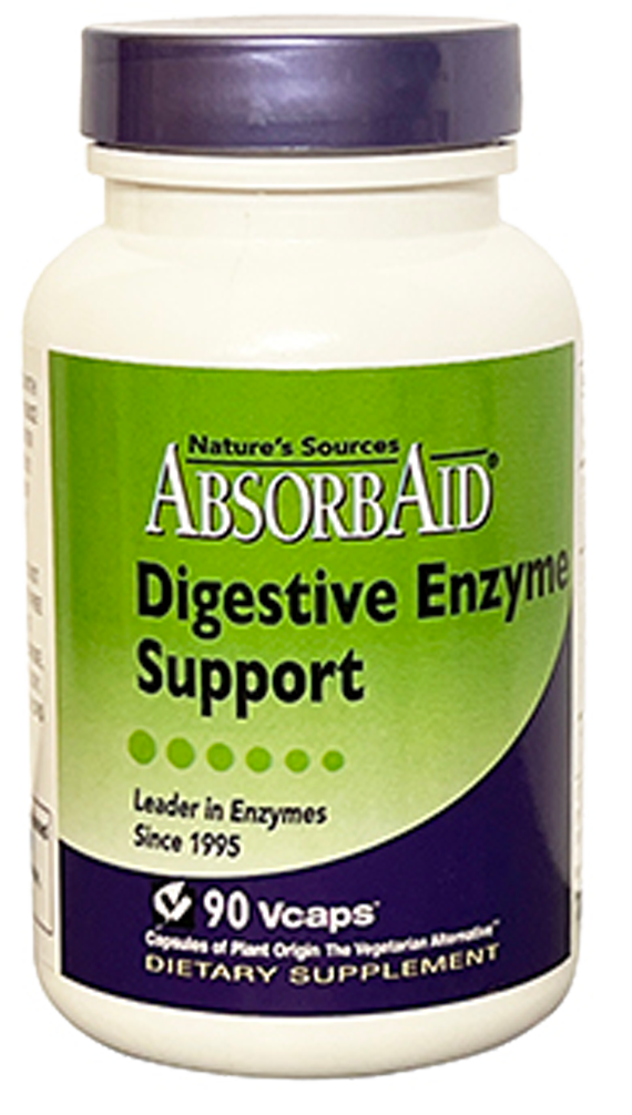 AbsorbAid Digestive Enzyme Support 90 Capsules – The Awesome Life Co. Inc