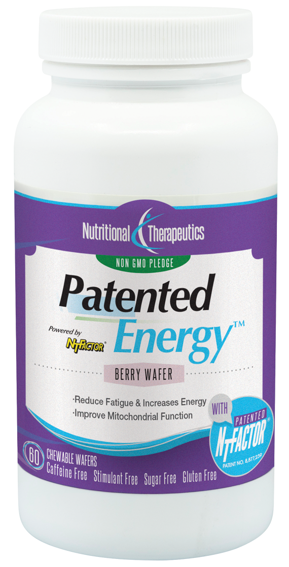 NTFactor® Patented Energy Chewable Wafer Mixed Berry 30 Wafers – The ...